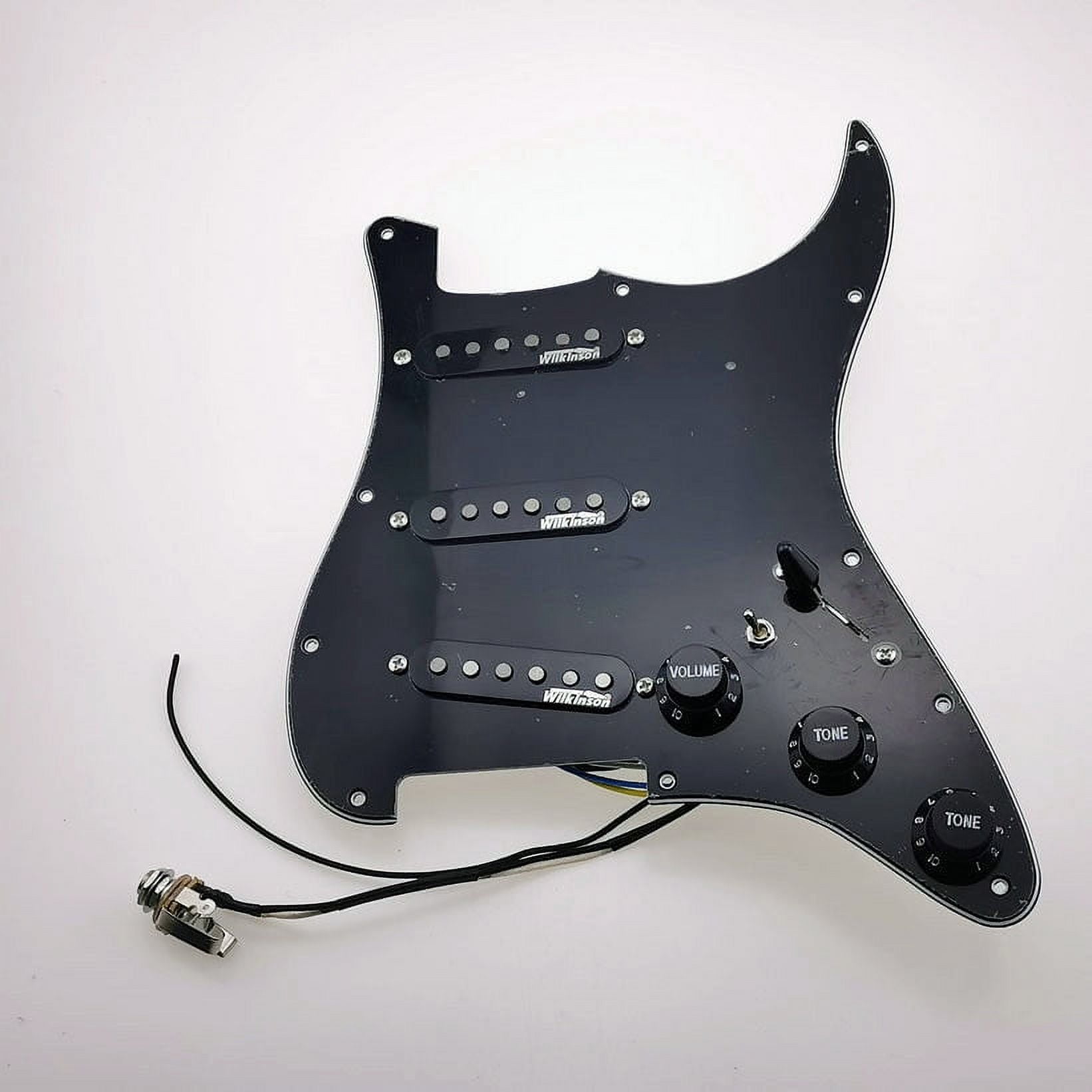 KR(6-18)-For Strat Pre-Wired Pickguard Wilkinson Alnico V SSS 7-Way ...