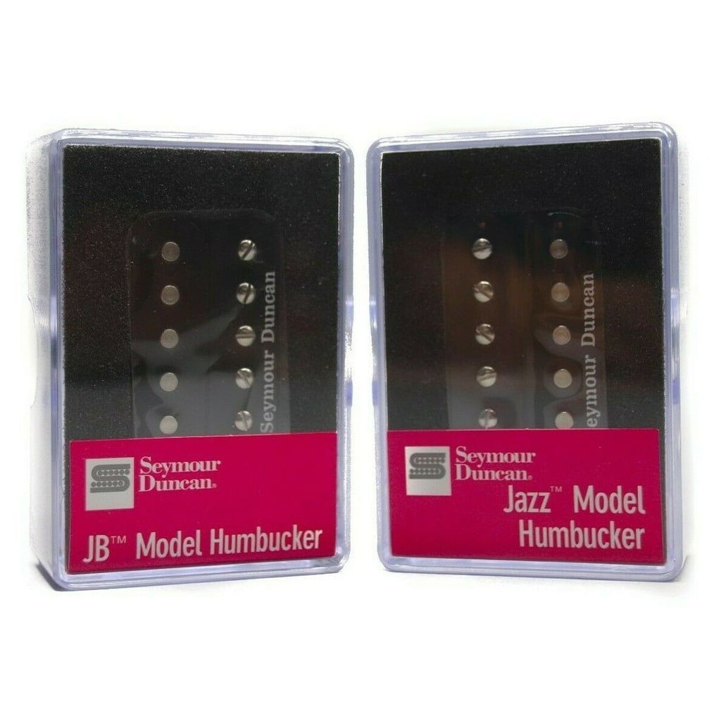 KR(6-18)-Hot Bearing Humbucker Pickups Set: JB SH-4 & Jazz SH-2n Black ...