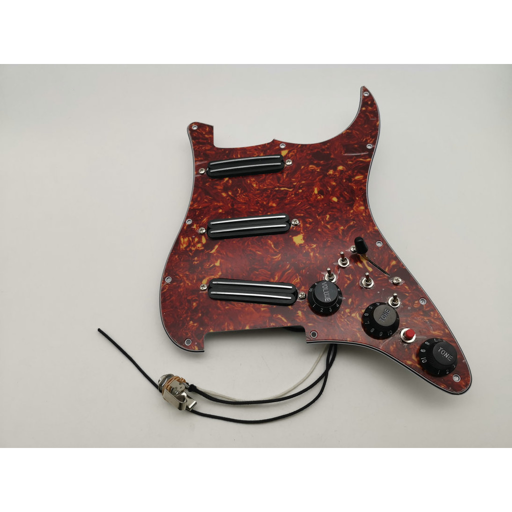 KR(6-18)-Stra style Guitar Pickups fully loaded pickguard Humbucker ...