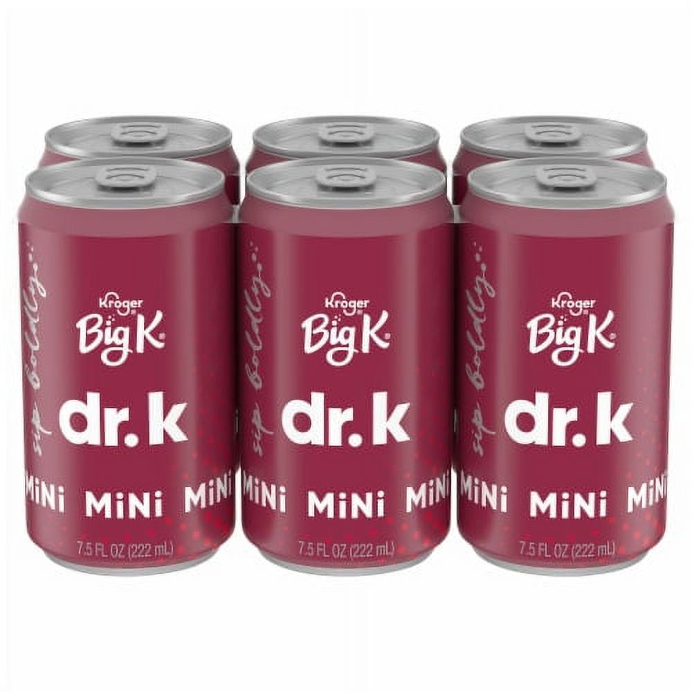 KR Big K Dr K Mini Cans - Walmart.com