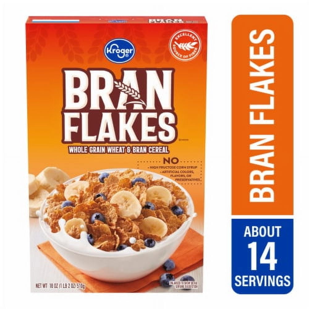 KR Bran Flakes Wheat Cereal - 18 oz - Walmart.com