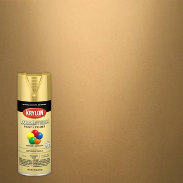Krylon Metallic Spray Paint, 11 oz., Metallic Gold - Walmart.com