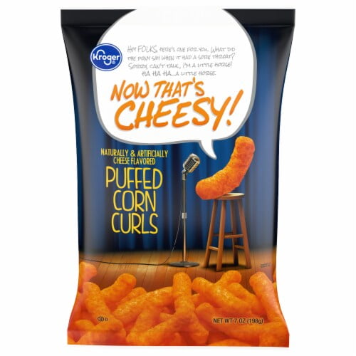 KR Cheesy Puffed Corn Curls Chips 7 oz - Walmart.com