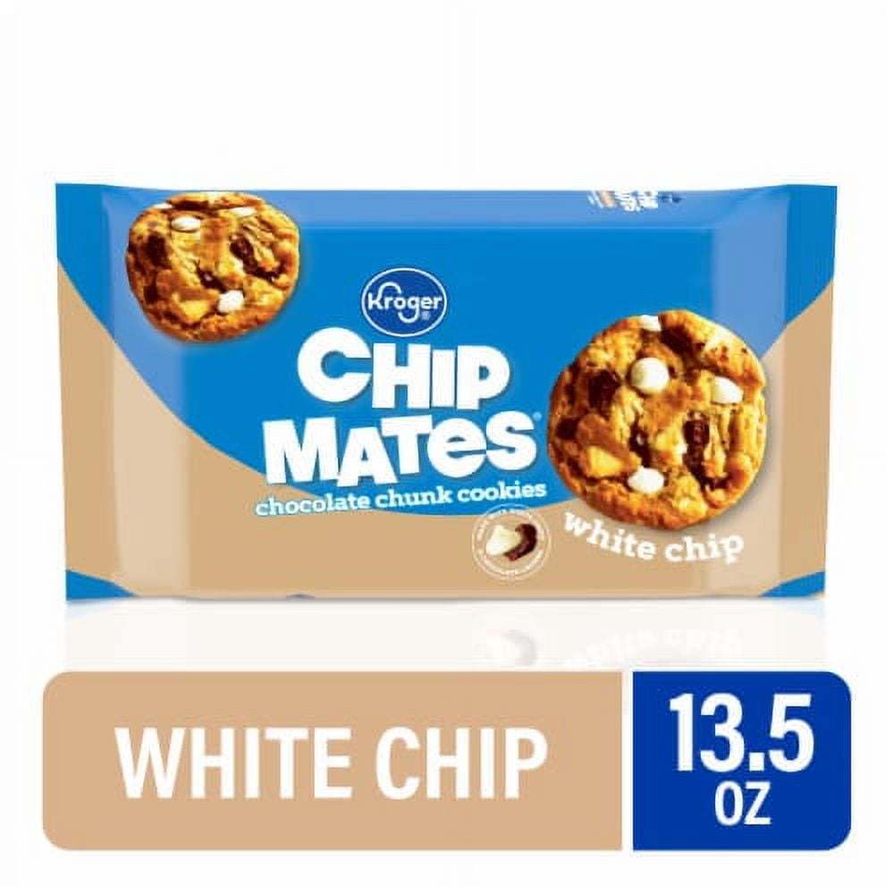 2X - KR ChipMates White Chocolate Chip Cookies 13.5 oz - Walmart.com