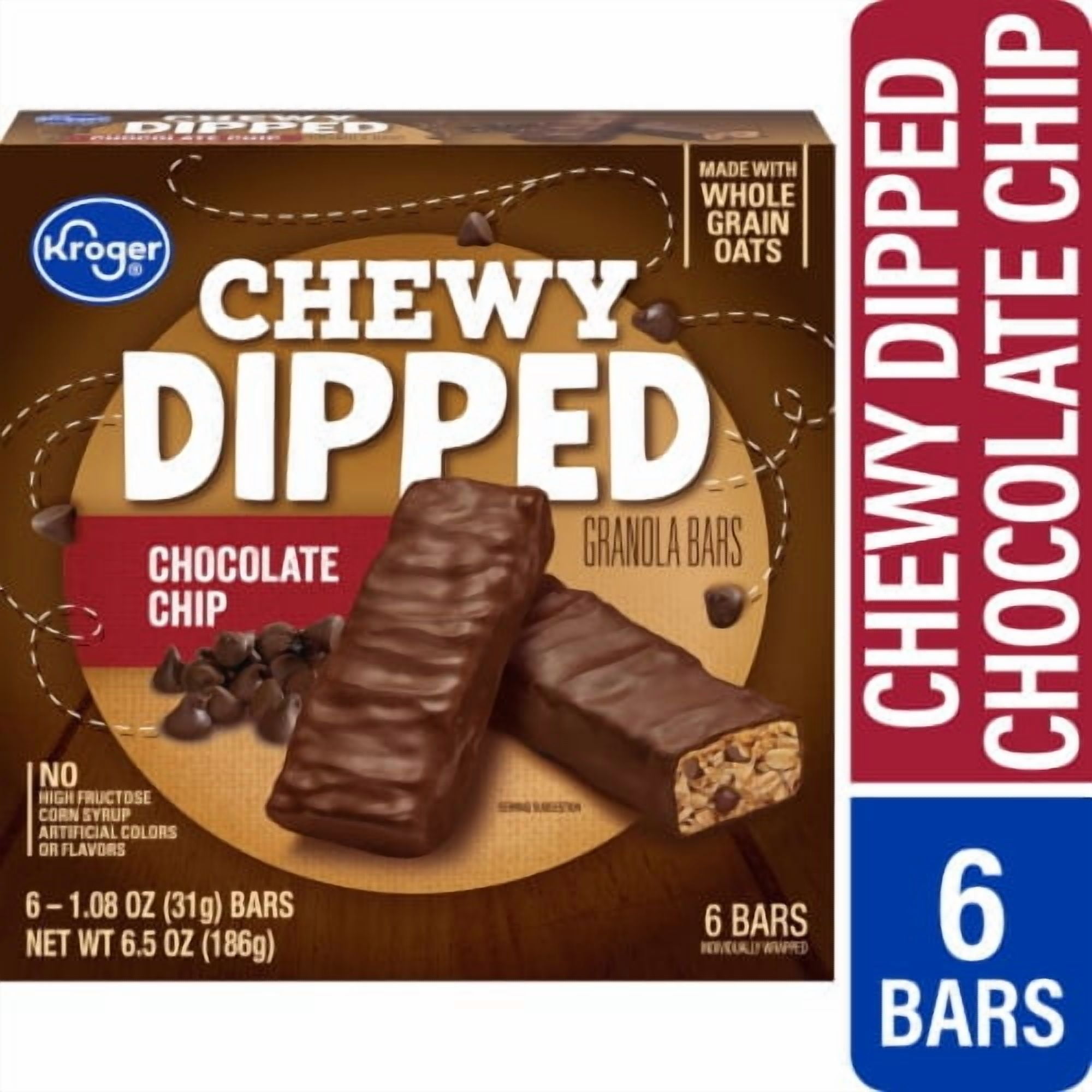 KR Chocolate Chip Chewy Granola Bars 6 ct. - Walmart.com