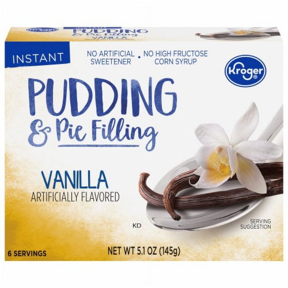 KR Instant Vanilla Pudding & Pie Filling 5.1 oz. - Walmart.com