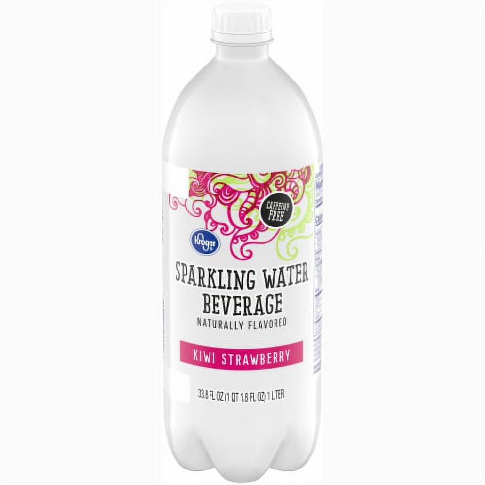KR Kiwi Strawberry Flavored Sparkling Bottled Water 1 liter. - Walmart.com