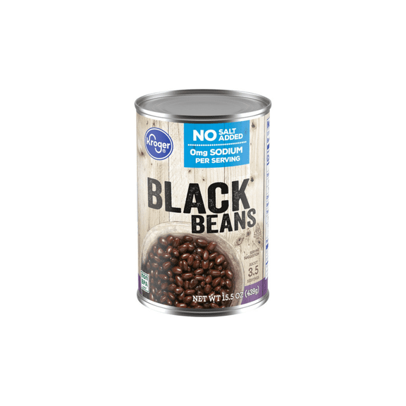 No Sodium Canned Beans