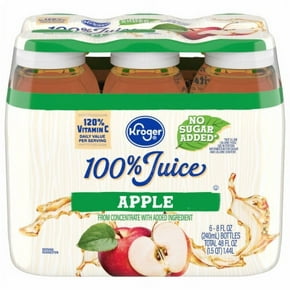 Mini Apple Juice Bottles