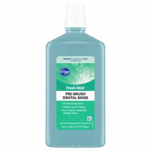 KR Pre-Brush Dental Rinse Mouthwash Fresh Mint 24 fl oz - Pack of 2 ...