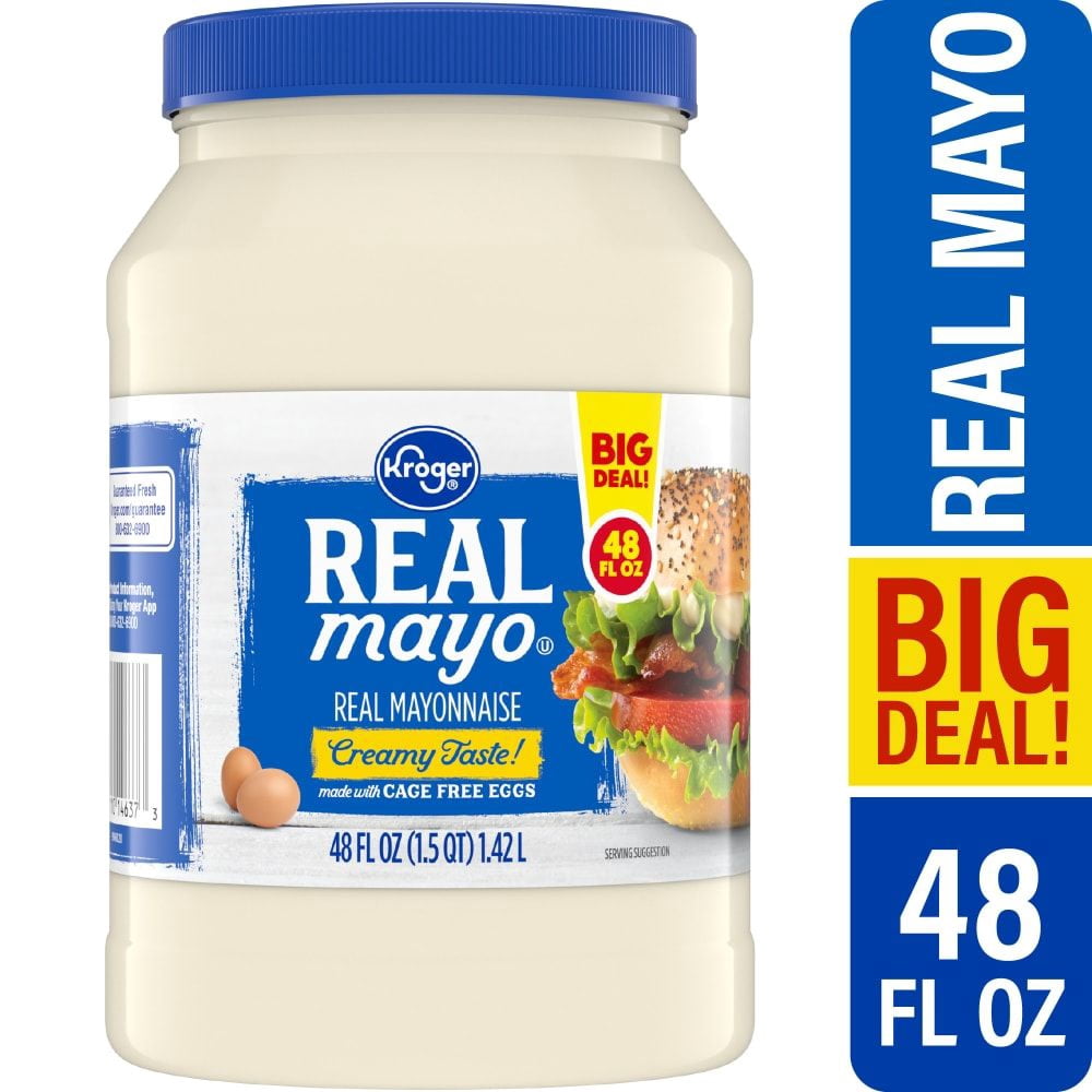 KR Real Mayo 48 fl oz - Pack of 1 - Walmart.com