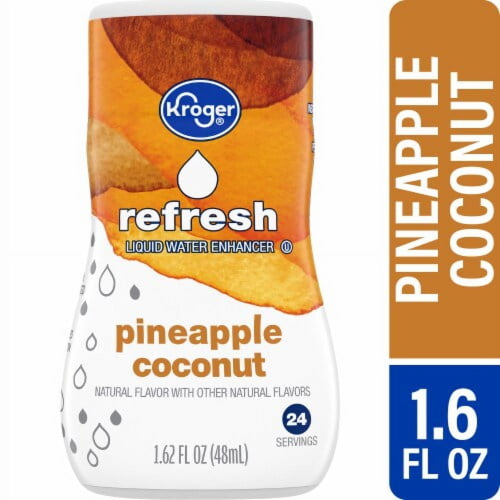 KR Refresh Pineapple Coconut Water Enhancer Bottle 1.62 fl oz - Walmart.com