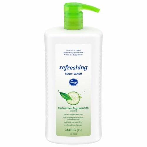 KR Refreshing Body Wash Cucumber & Green Tea Scent with Moisturizing ...