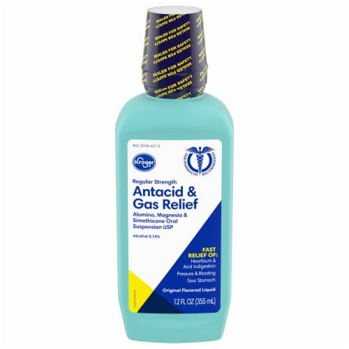 KR Regular Strength Antacid and Gas Relief Liquid - 12 fl oz - Walmart.com