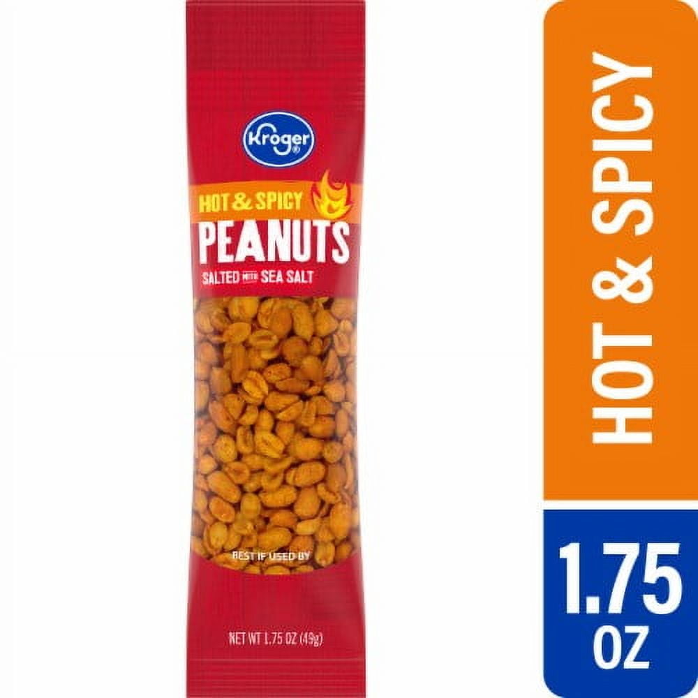 KR Salted Hot & Spicy Peanuts 1.75 oz - Walmart.com