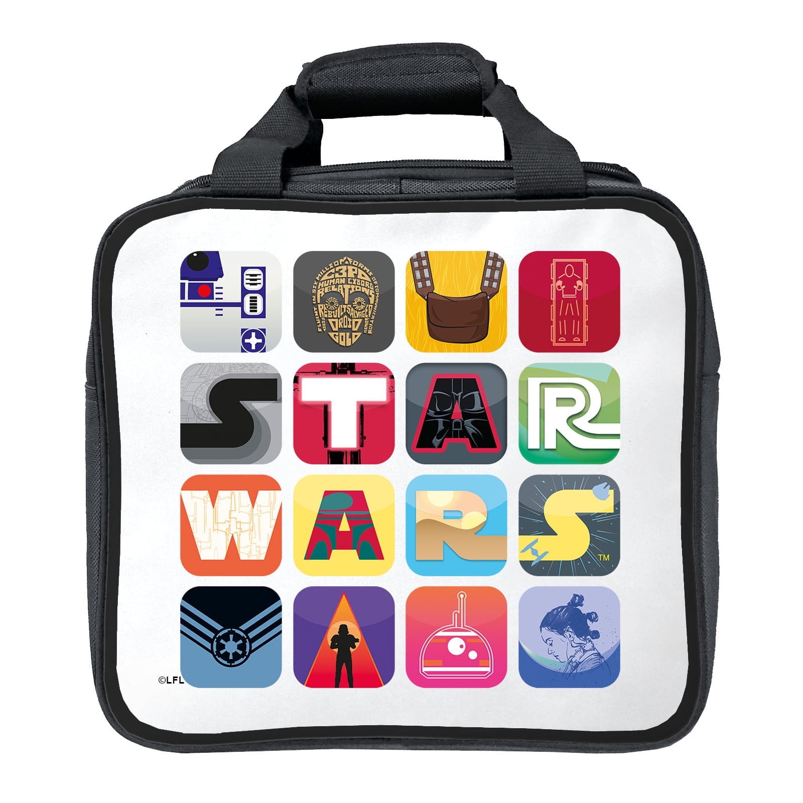 KR Strikeforce Star Wars Badges 1 Ball Tote Bowling Bag - Walmart.com