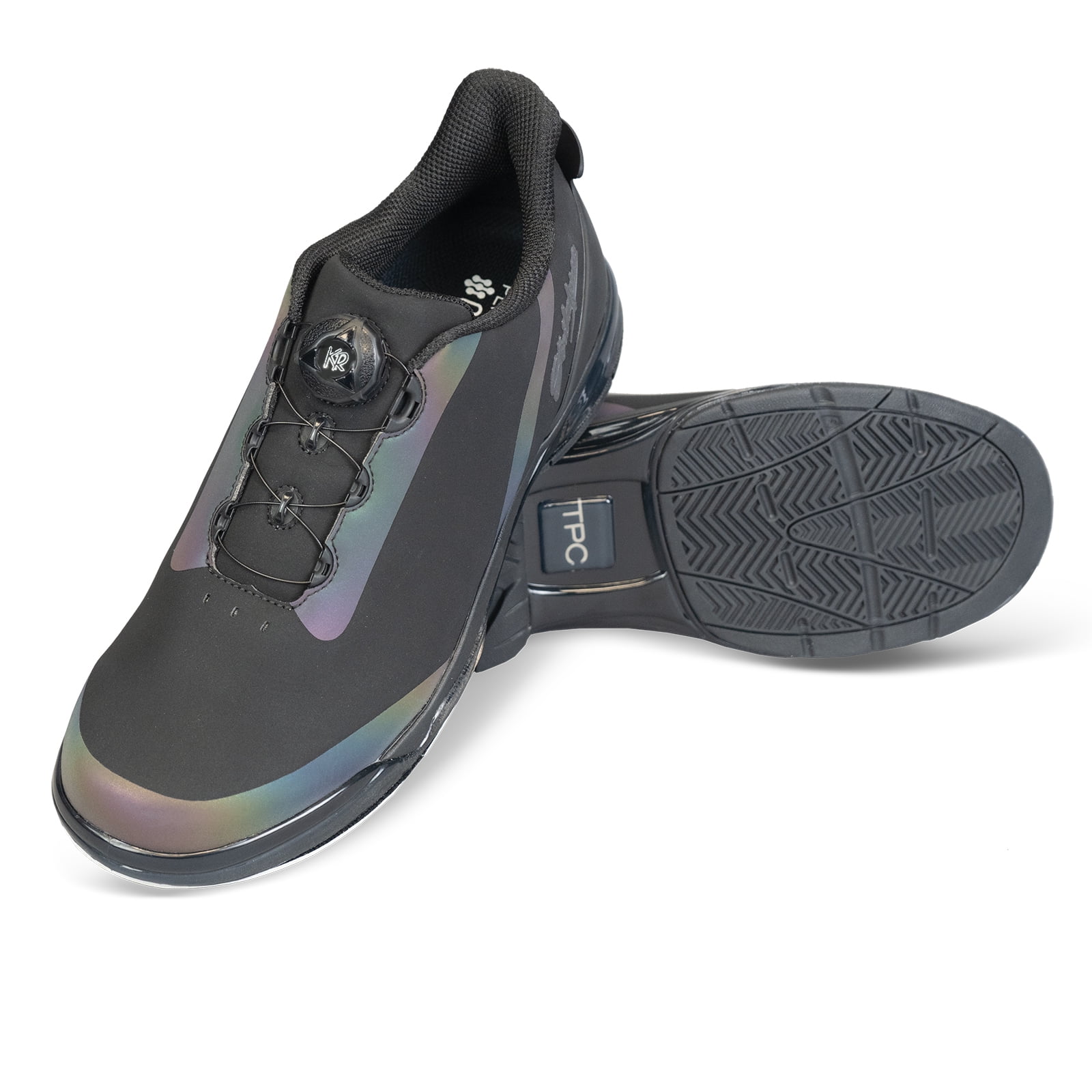 KR Strikeforce TPC Hype Black/Iridescent Bowling Shoes - Right Hand ...