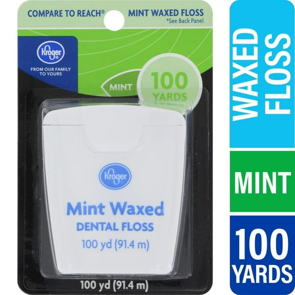 Reach Ultraclean Mint Dental Floss 30YD 6 Pack for Effective Plaque ...
