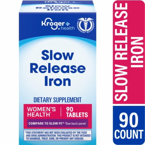 KR Women's Health Slow Release Iron Tablets - 90 ct - Walmart.com