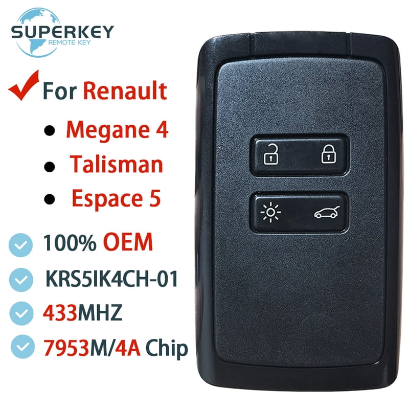 KR5IK4CH-01 Original OEM Smart Keyless Card Key 434Mhz 4A Chip For 2016 ...