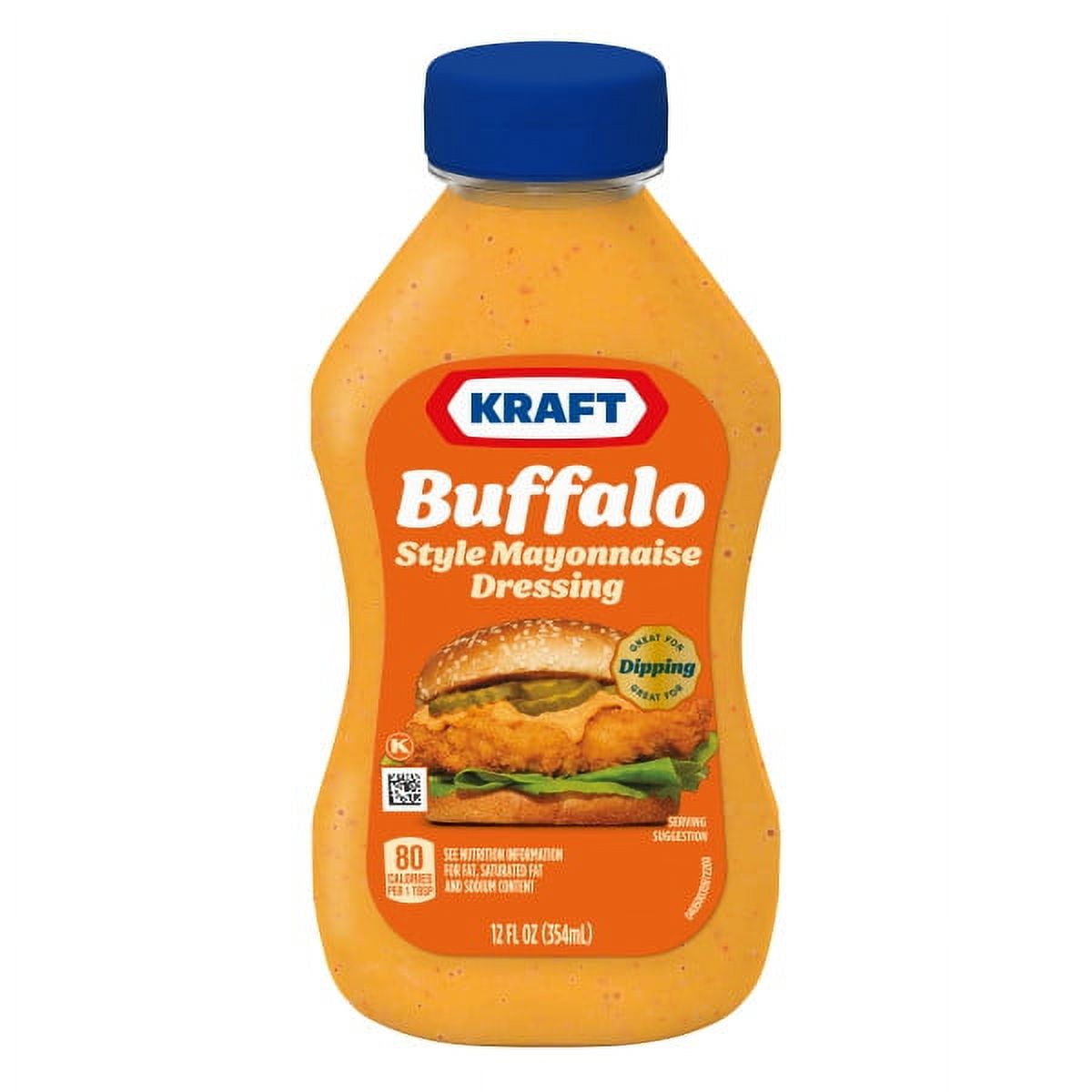 KRAFT MAYO MAYONNAISE Buffalo Style 12oz - Walmart.com