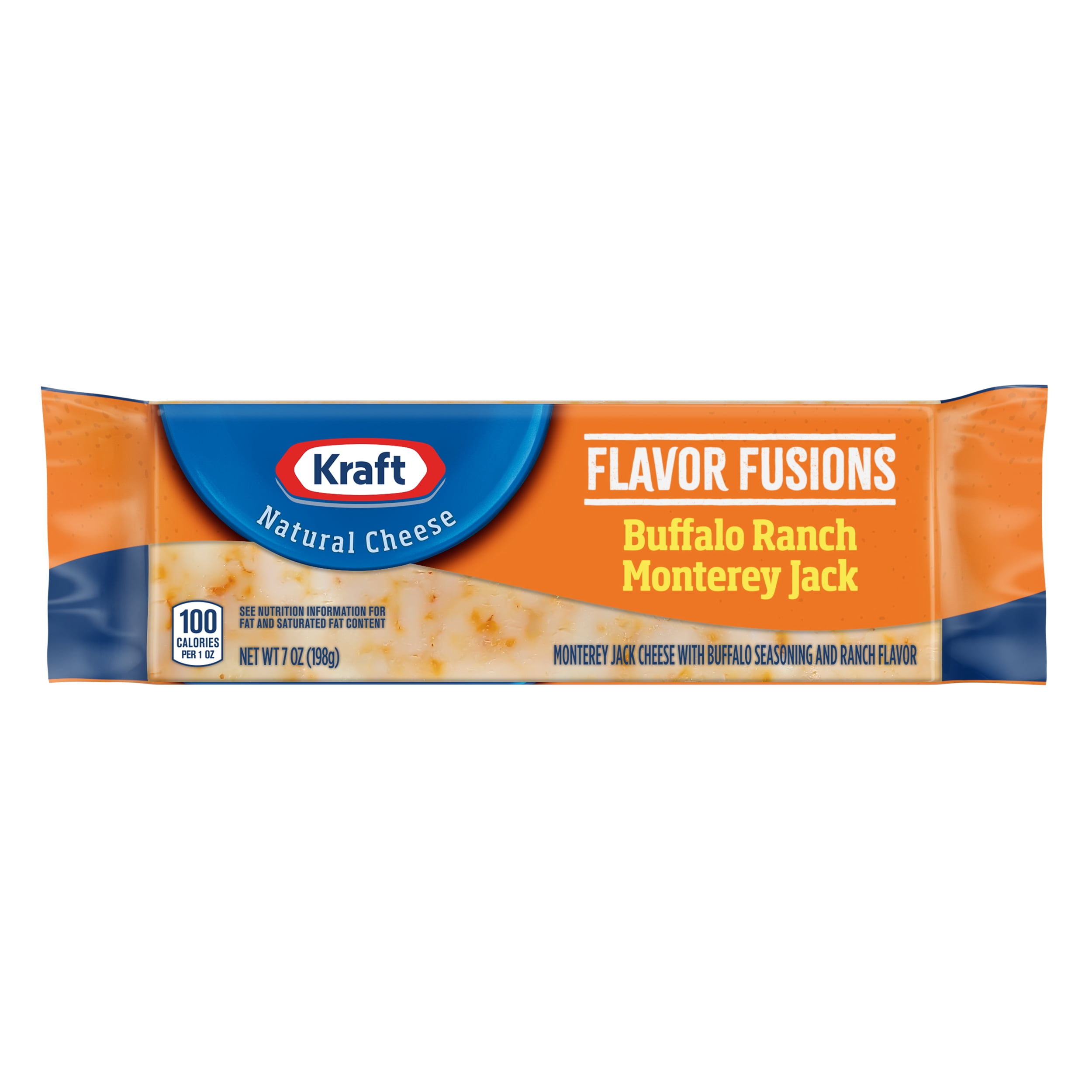 KRAFT NATURAL CHEESE-CHUNKS Monterey Jack Buffalo Ranch - Walmart.com