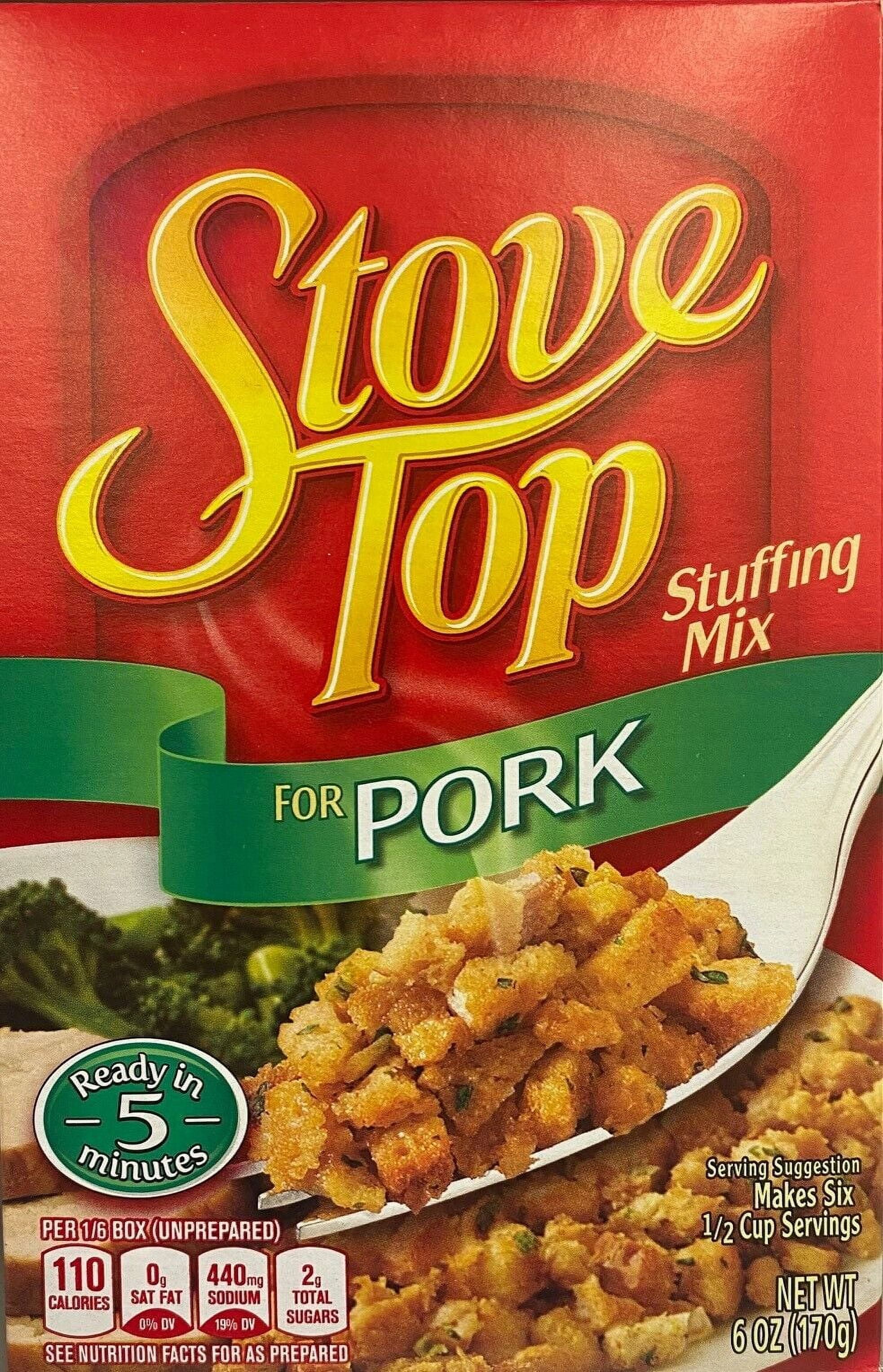 KRAFT Stove Top PORK Stuffing Mix (6 oz Box) FREE SHIPPING - BULK QTY ...