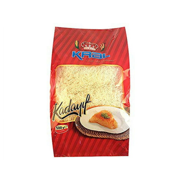 KRAL KADAYIF KURUTULMUS (Dried Kadaifi) dry Kataifi 500GR - Walmart.com
