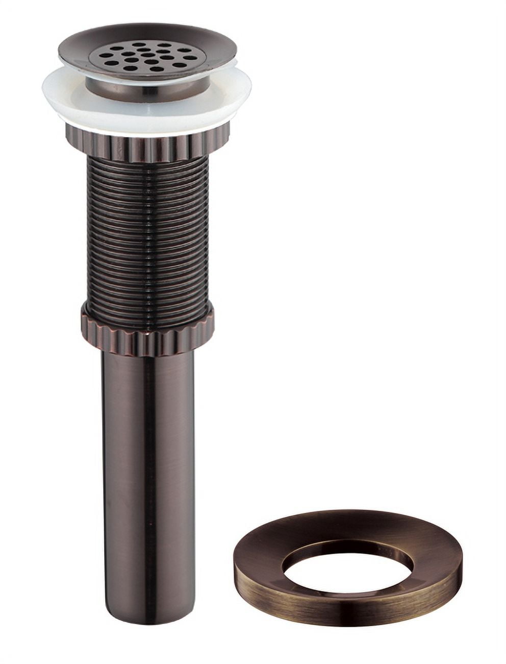 KRAUS Grid Style Drain and Mounting Ring in Oil Rubbed Bronze - Walmart.com