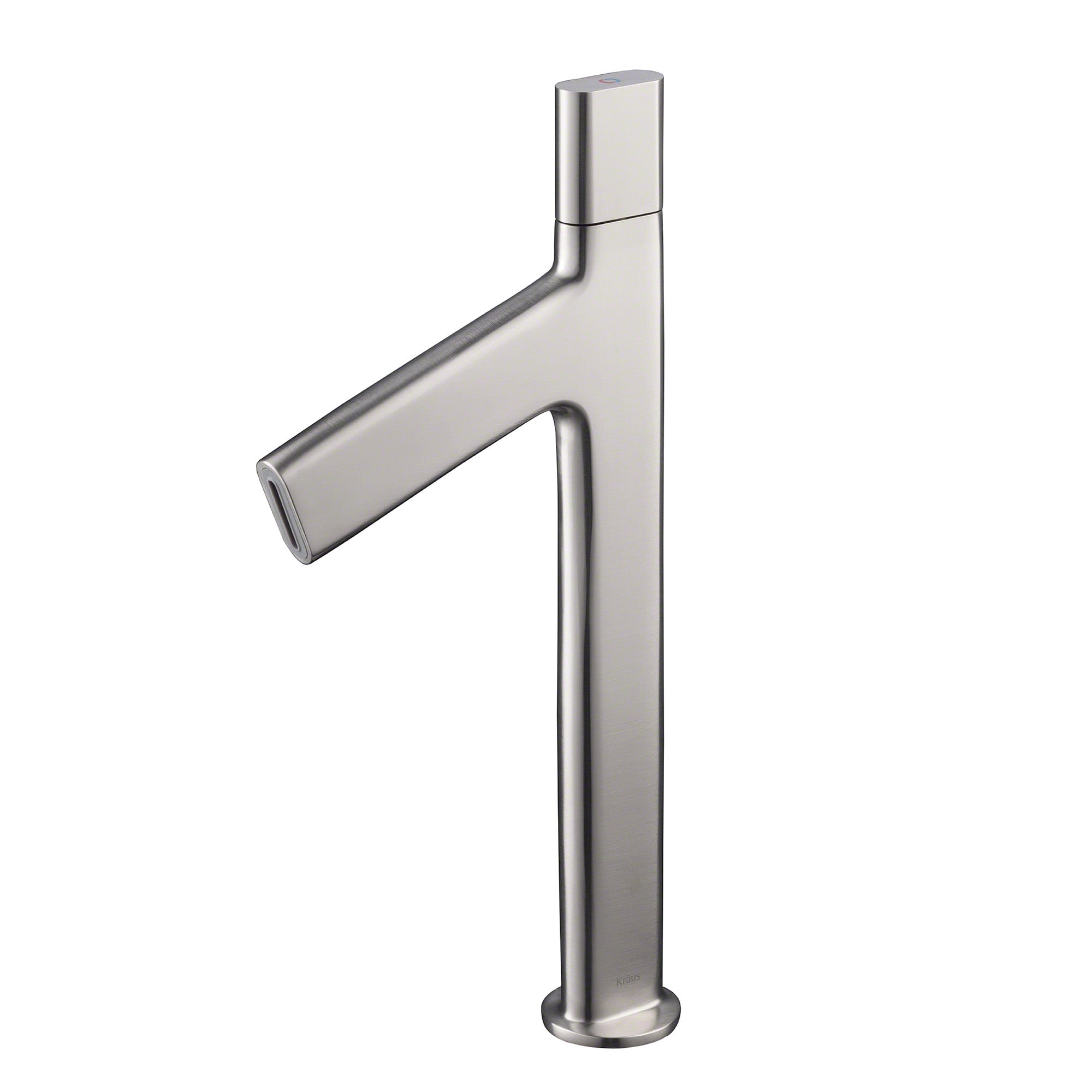 KRAUS Ino™ Vessel Single Handle Bathroom Faucet with Custom Laminar ...