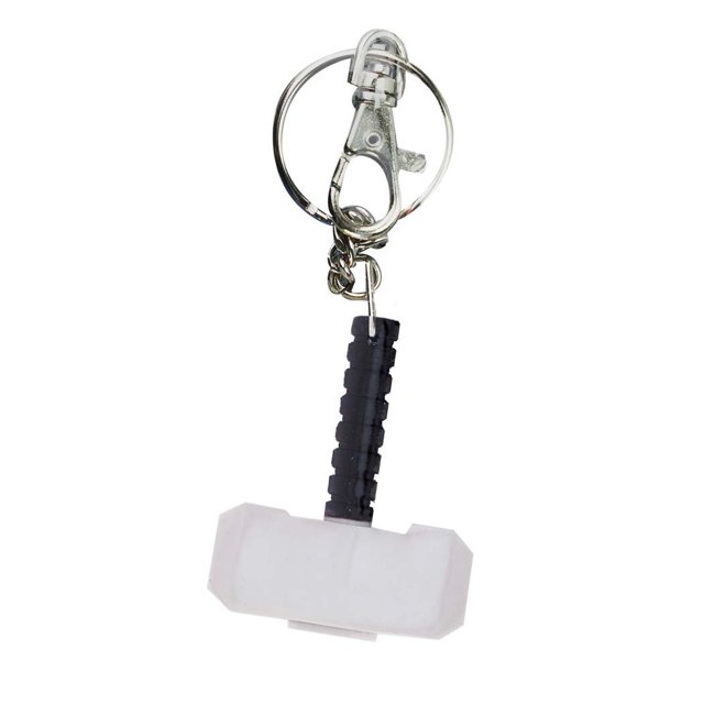 KRB 4609 Thor Hammer 3 inch Bendable Keychain - Walmart.com