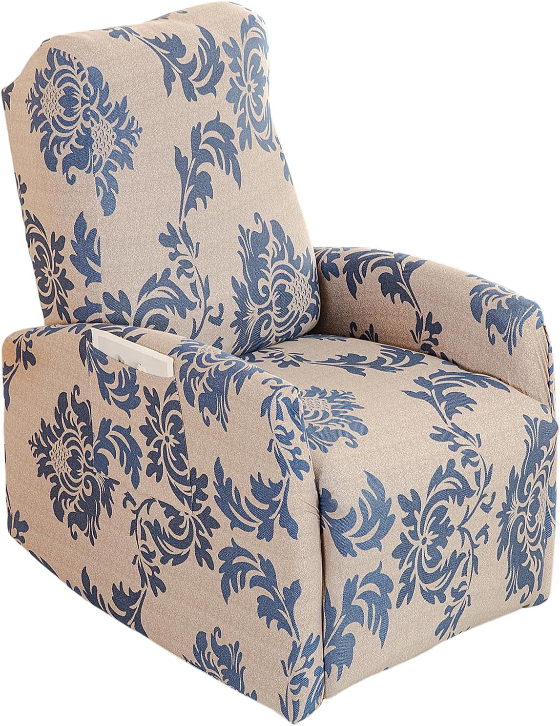 KRFOONN Printed Recliner Slipcovers Stretch Small Recliner Sofa ...