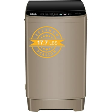 KRIB BLING Full-Automatic Portable Washing Machine, 15.6 Lbs, 10 ...