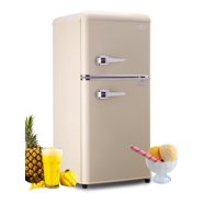 HOMCOM Compact 3.2 Cu.Ft Mini Fridge with Freezer for Bedroom, Dorm ...