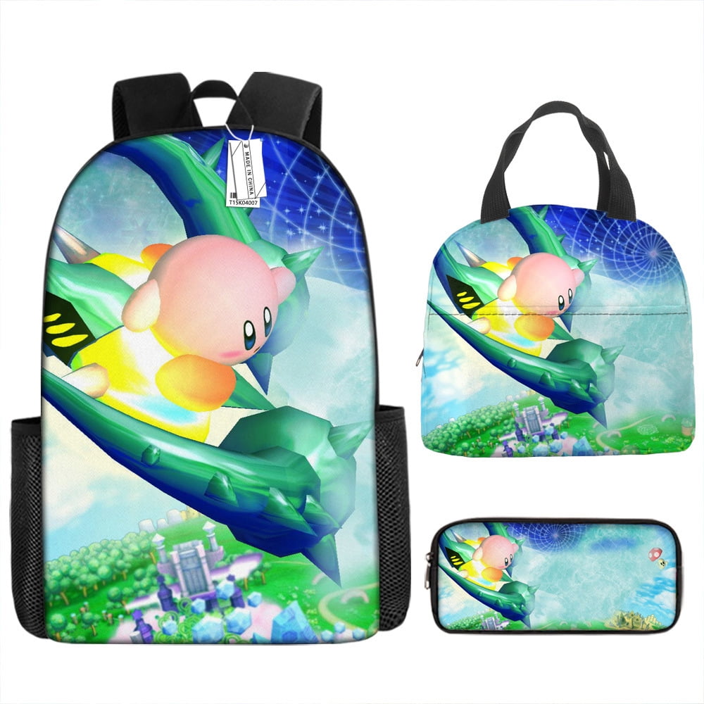 KRIBY Anime Travel Backpack for Teens/Womens/Mens/ Casual Daypack ...