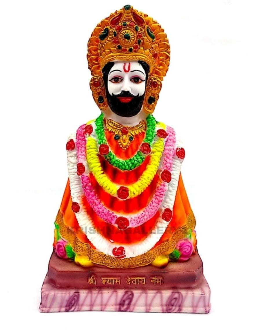 KRISHNAGALLERY1 Lord Khatu Shyam Baba Krishna Statue Idol Pooja Room ...