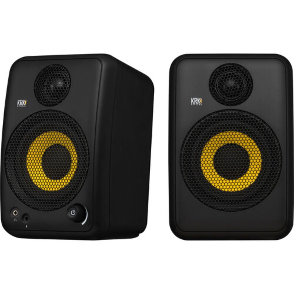 KRK GoAux 4 Inch Portable Studio Monitor System - Pair - Walmart.com
