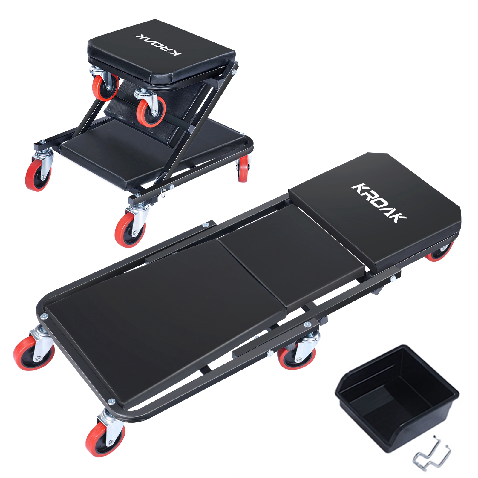 Bolt-on Wheel for Plastic Creeper - Walmart.com