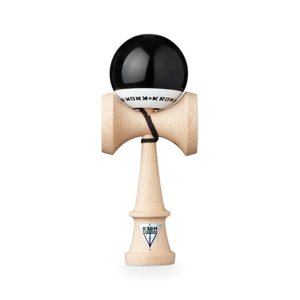 KROM Kendama POP LOL Kendama - For Beginners and Pros Alike! (Black ...
