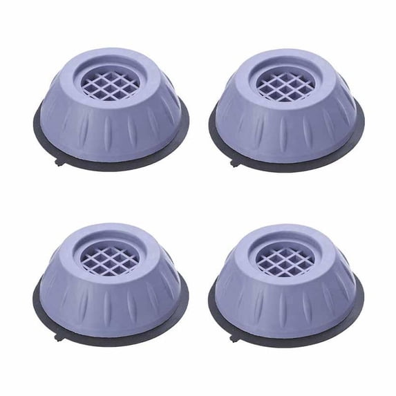 KRONDO 4pcs Vibration Feet Pads Rubber Mat Slipstop Silent Universal Washing Machine Dampers ...