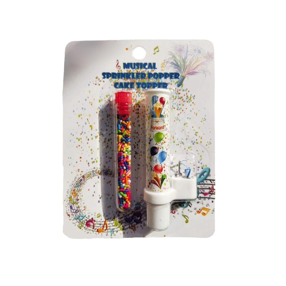 KRONDO Candy Fireworks Candles Surprise Clown Birthday Cake Atmosphere ...