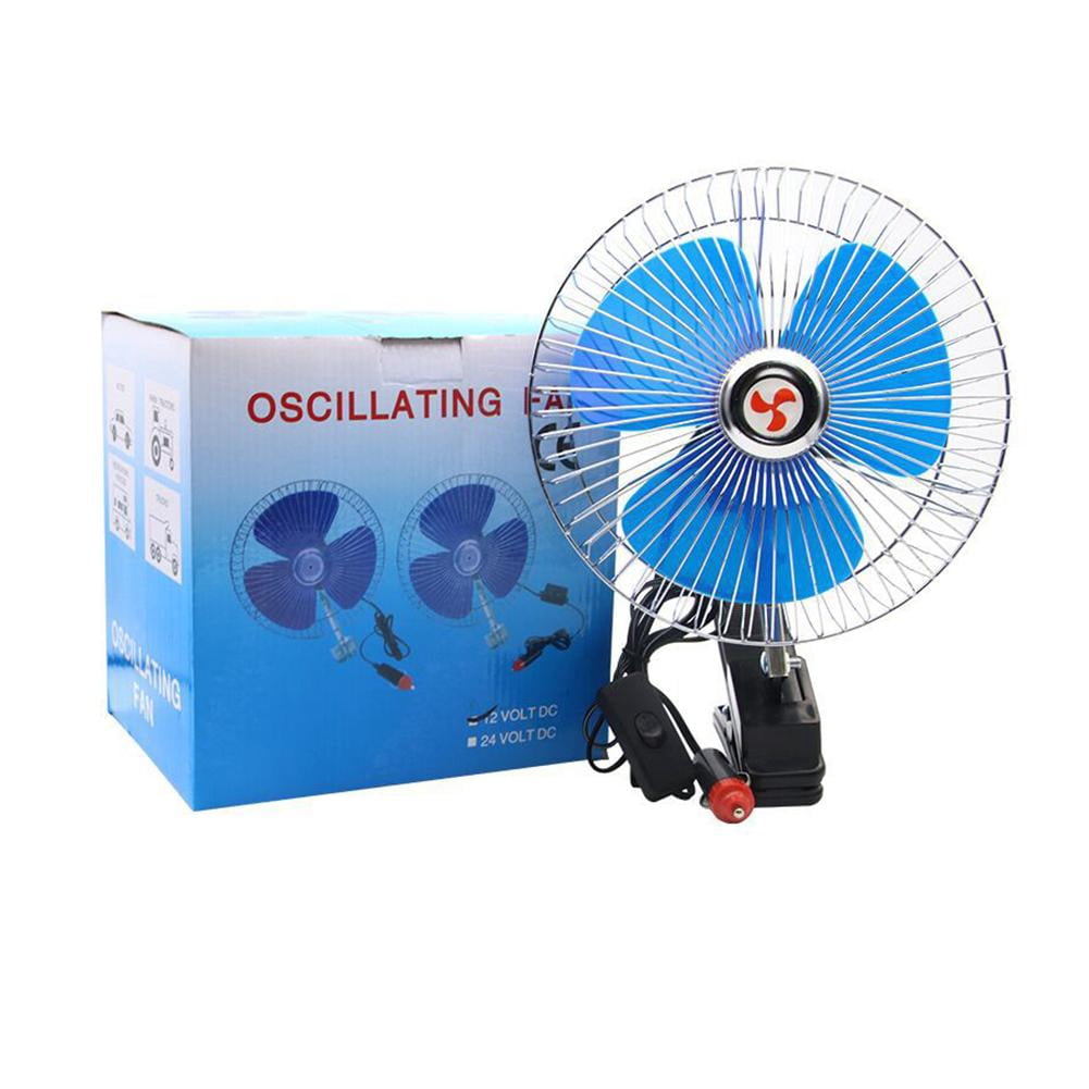 KRONDO Car Mounted Fan, Car Electric Fan, Cooling High Volume 12v 24y ...