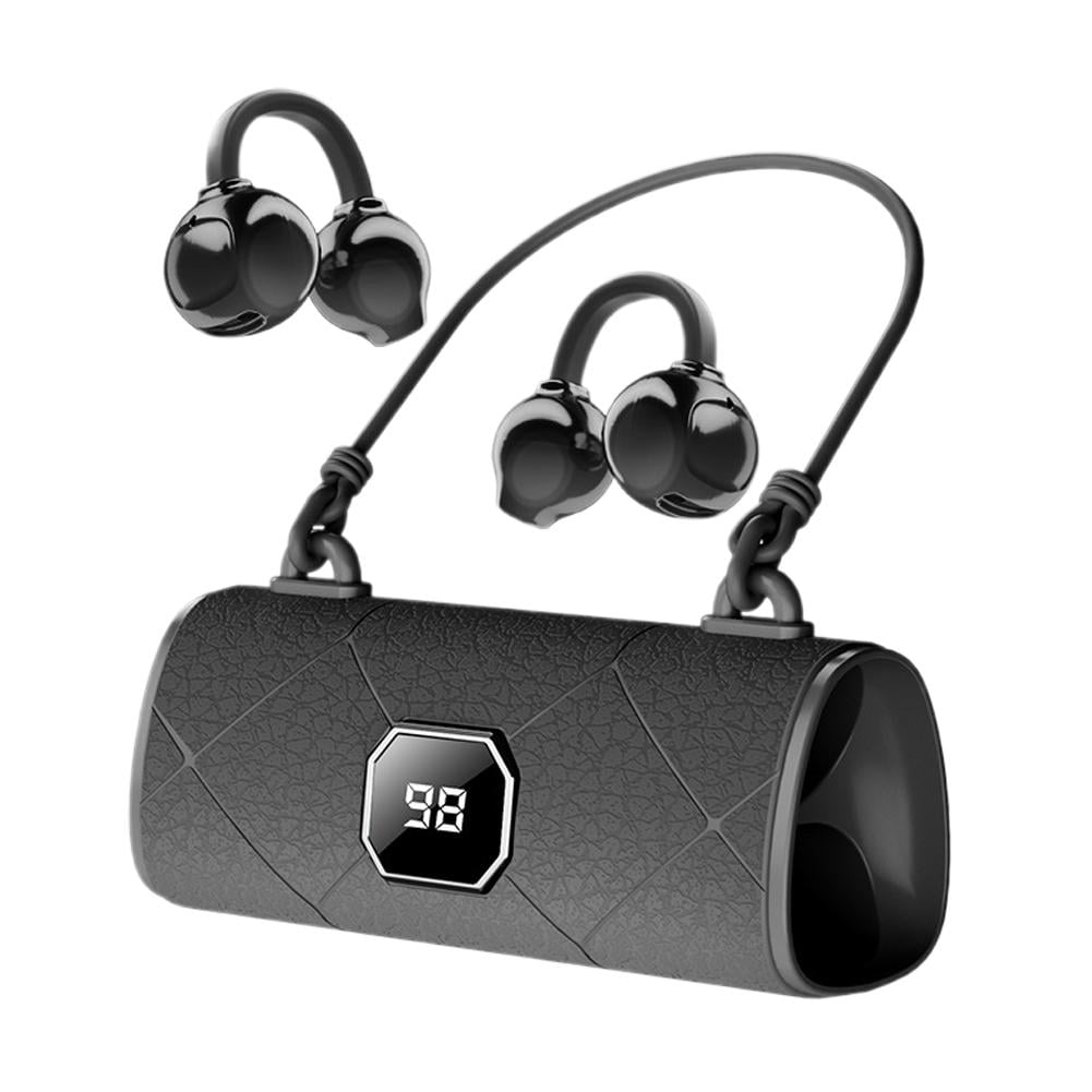 KRONDO Clip-On Bluetooth Earphones with Lossless Sound - Bluetooth 5.4 ...