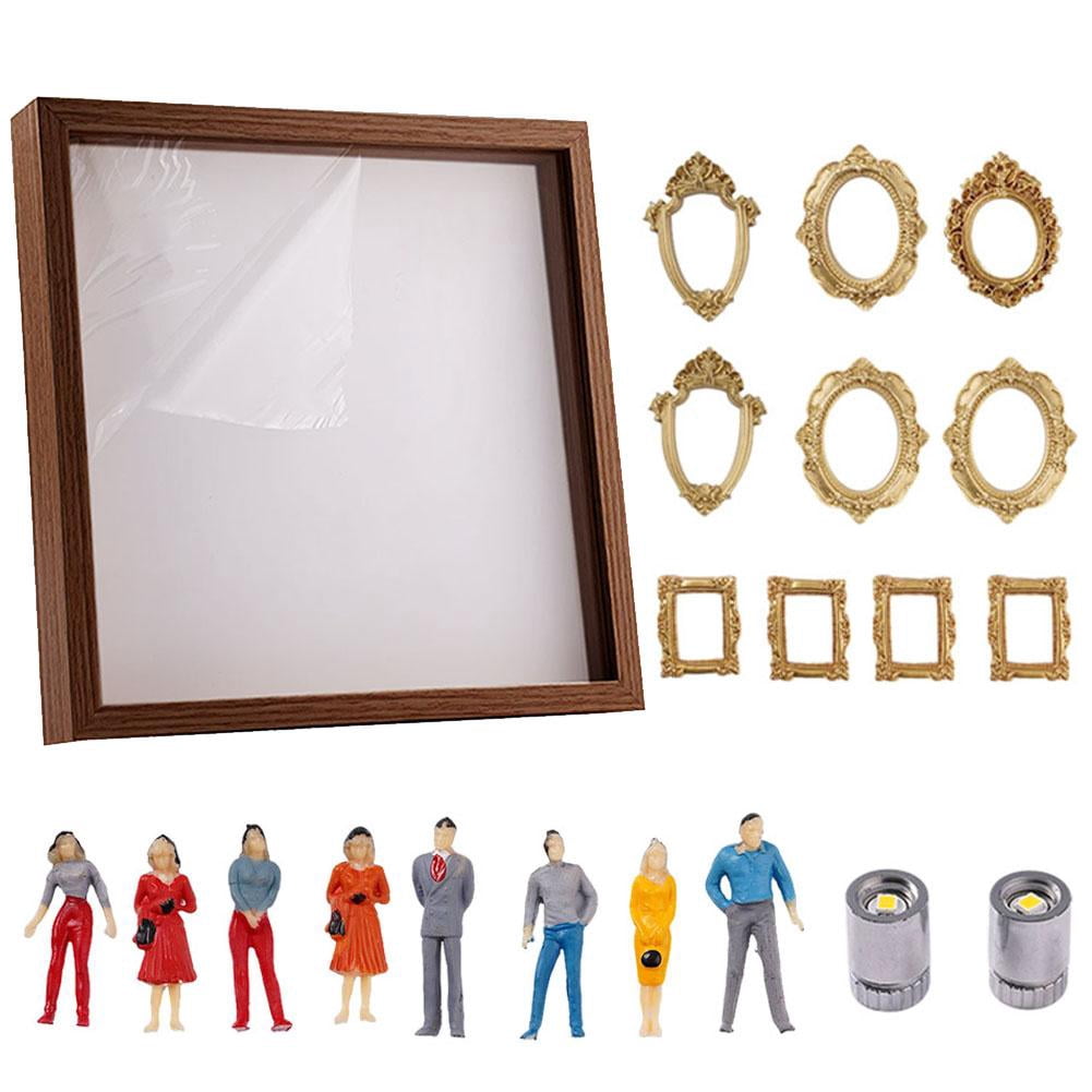 KRONDO DIY Mini Museum Silhouette Box, Celebrate Your Unique Memories ...
