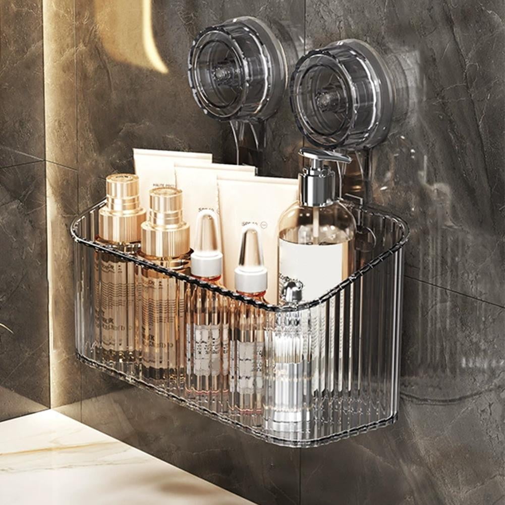 KRONDO Installation Bath Baskets Toiletries Box Suction Cup Storage ...