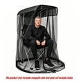 KRONDO Outdoor Chair Mosquito Net Full Enclosure Mesh Bug Net for Patio ...