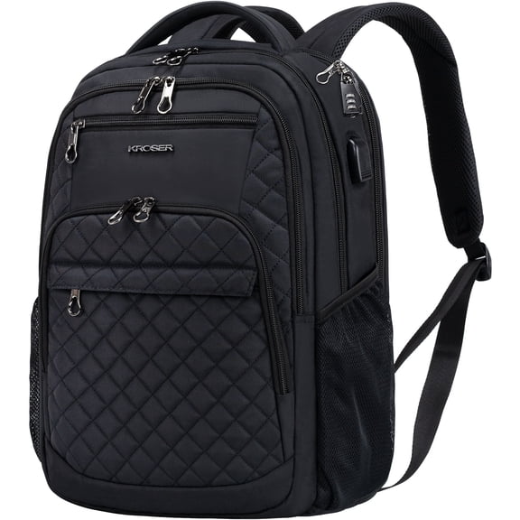 Travel Laptop Backpack Water Resistant Anti-Theft Bag with USB Charging ...