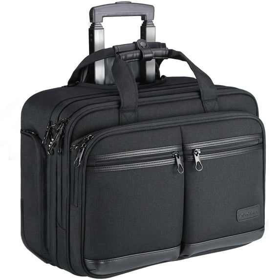 "KROSER Women's Carry-on, Roller Wheel Laptop Case For 17.3"" Laptop ...