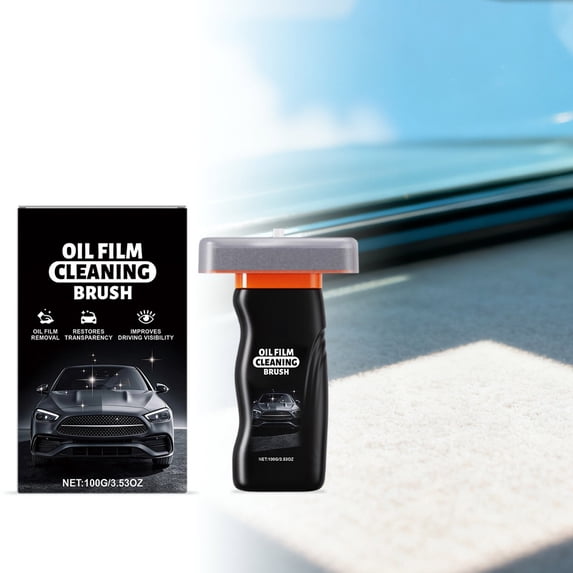 KRQAP Car Oil Film Cleaner 2026 Automotive Oil Film Cleaning Brush ...