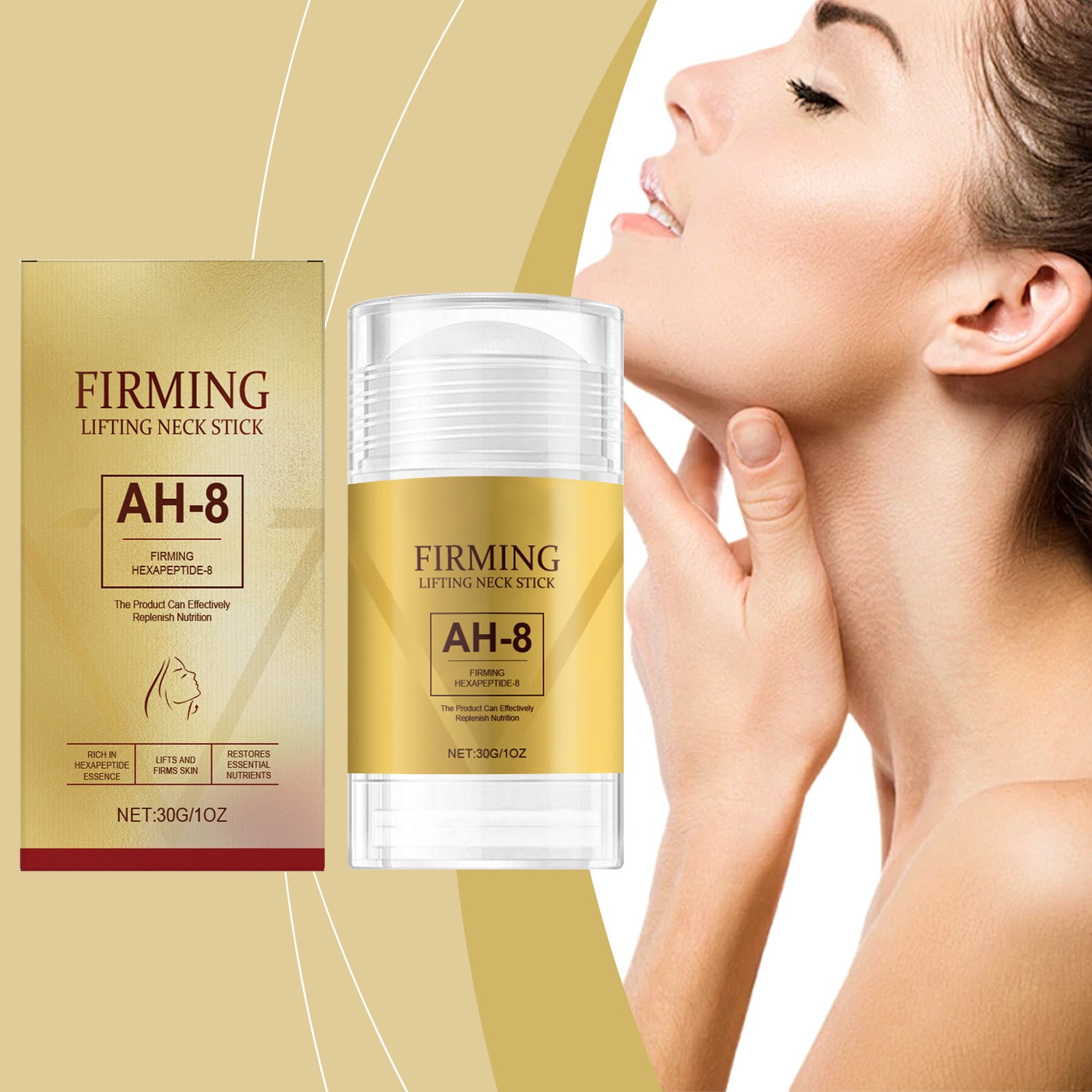 KRQAP Clearance Under $5, Neck Firming Roller Cream Deeply Moisturizes ...